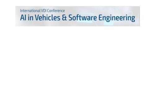 International VDI Conference, "AI in Vehicles & Software Engineering."